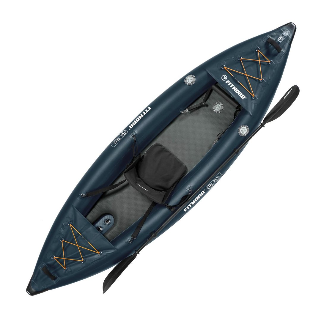 FitNord Seal One ensitsig kajak, mörkblå 2025 - Sportproffsen.se