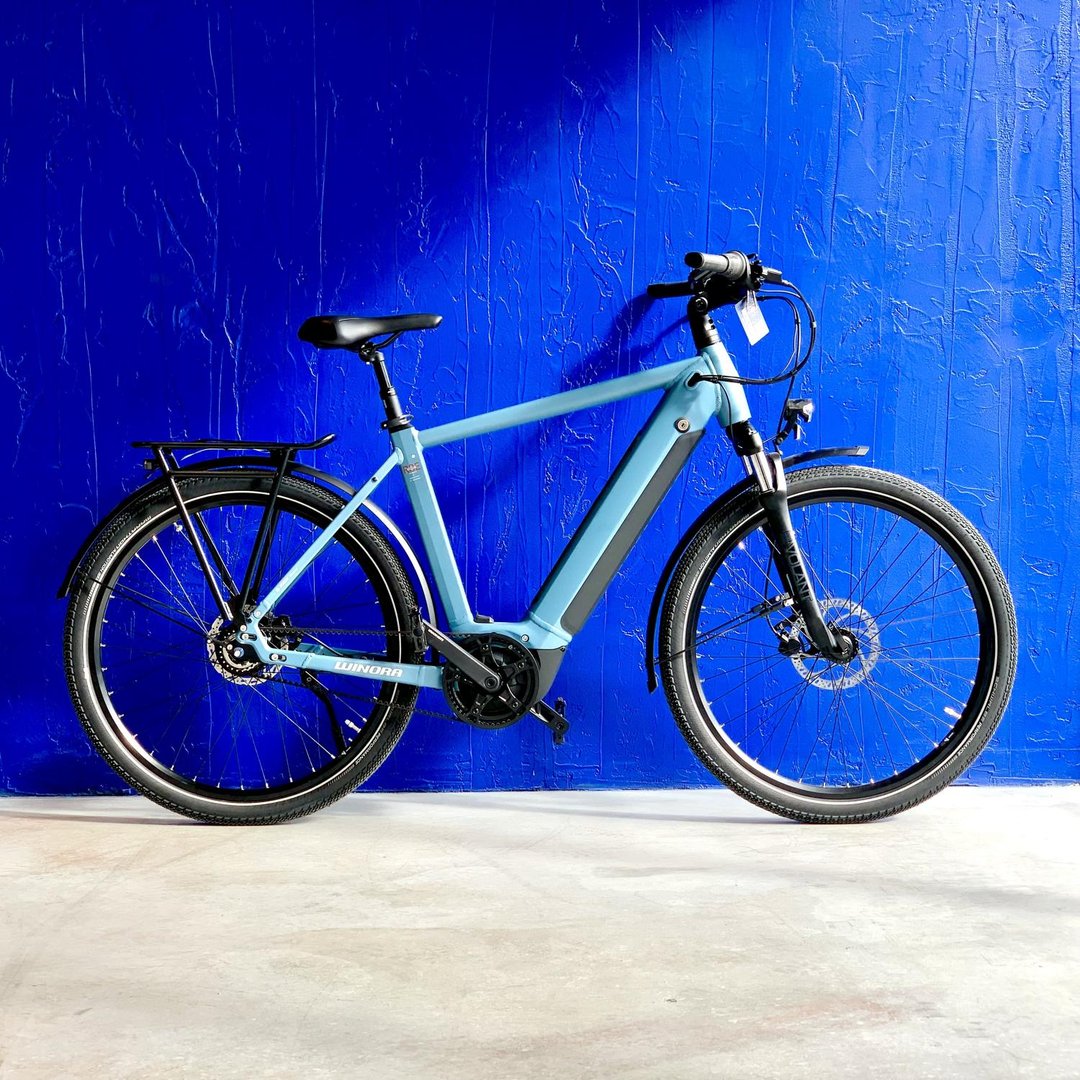 **DEMO STOCKHOLM** Winora Sinus R8E Gent i500 Wh 8-G NexusRT Elcykel 52 ...