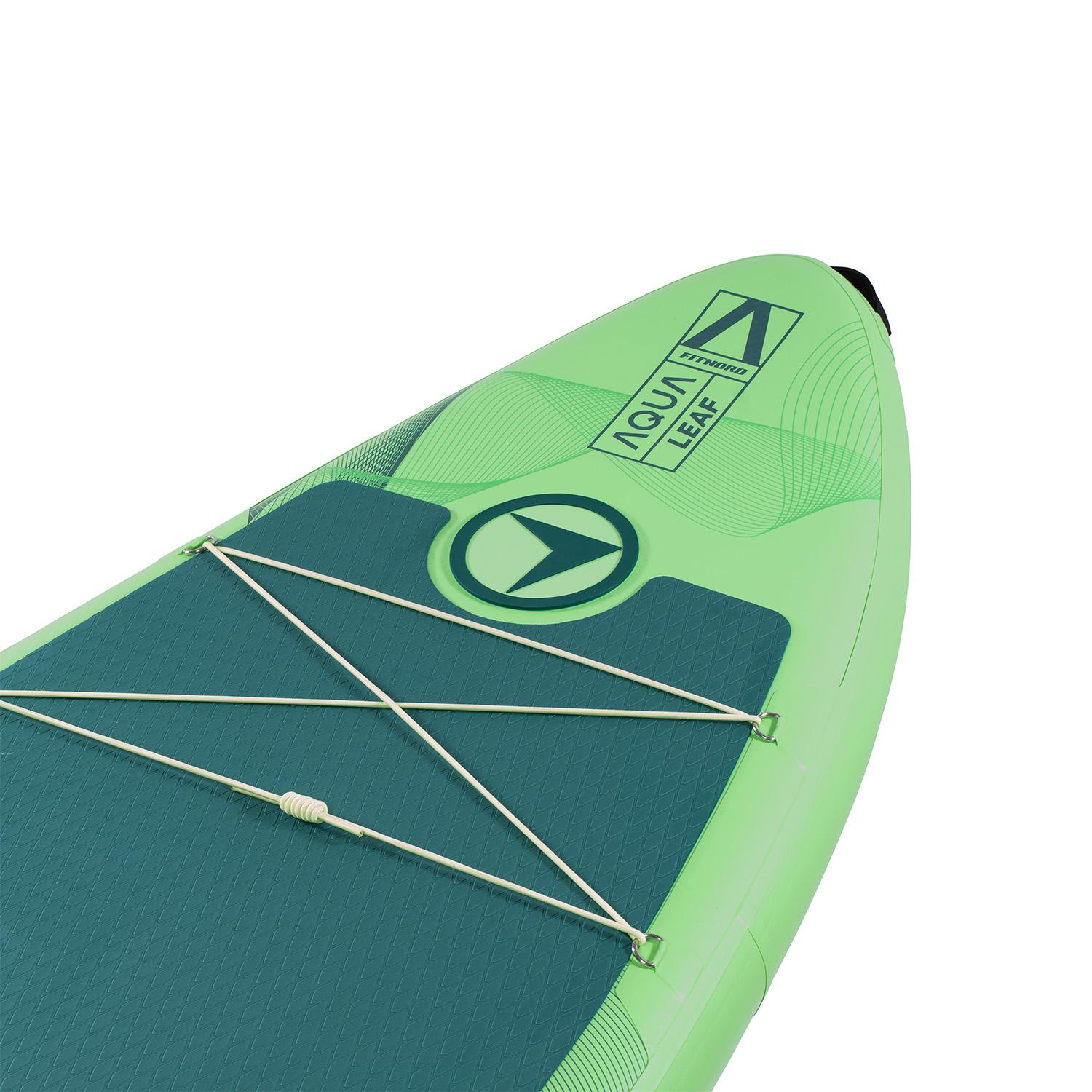 FitNord Aqua Leaf 340 SUP-brädsats, grön 2025 - Sportproffsen.se