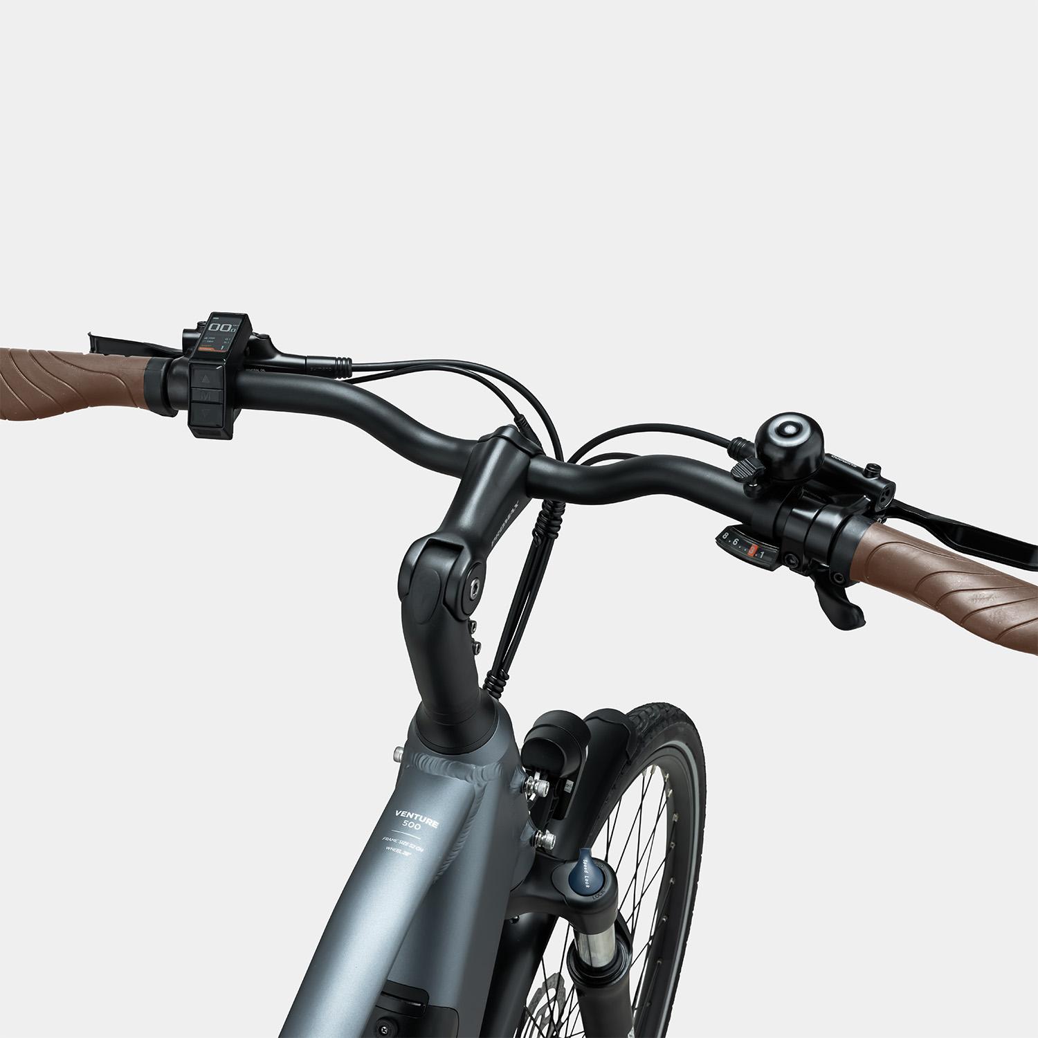 FitNord Venture 500 Elcykel, grafitgrå - Sportproffsen.se