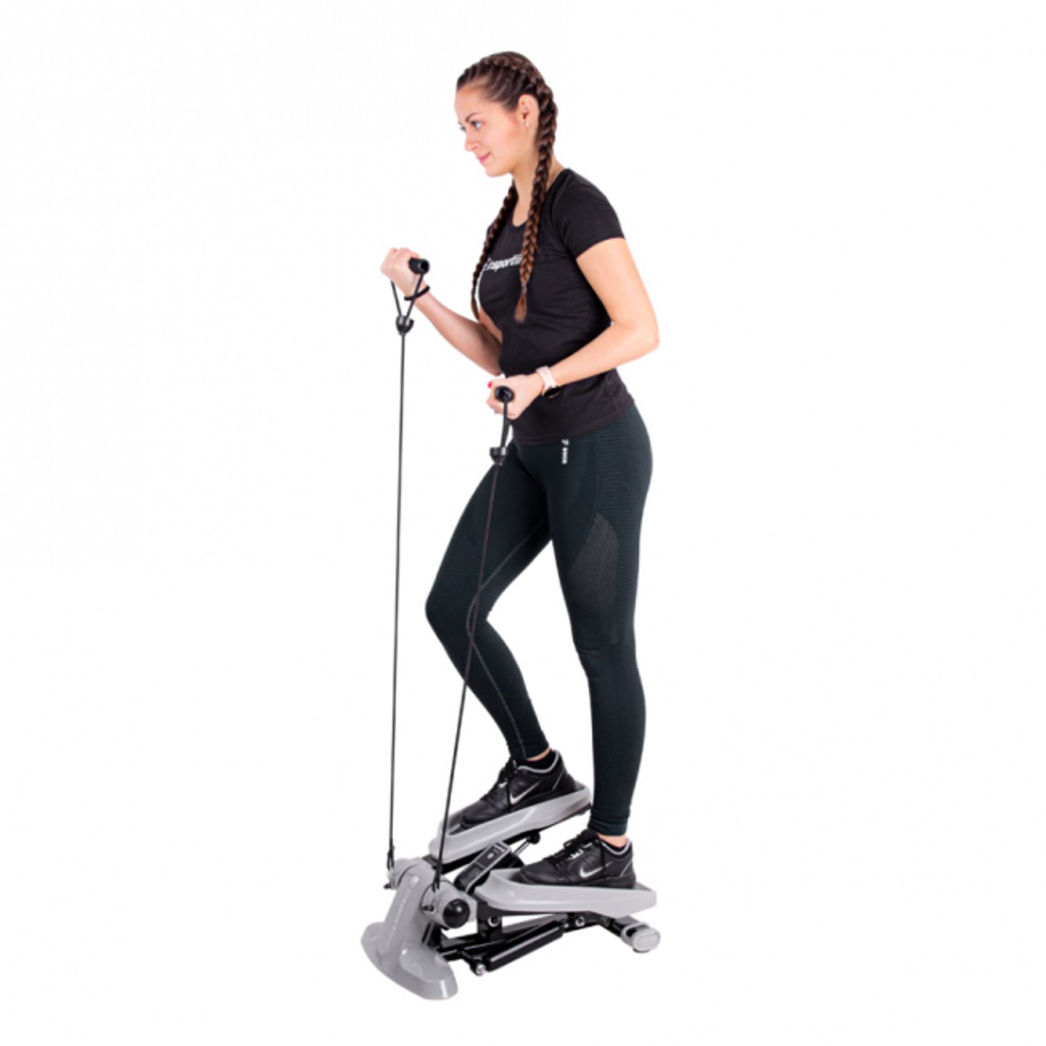 inSPORTline Active Mini Stepper med gummiband - Sportproffsen.se