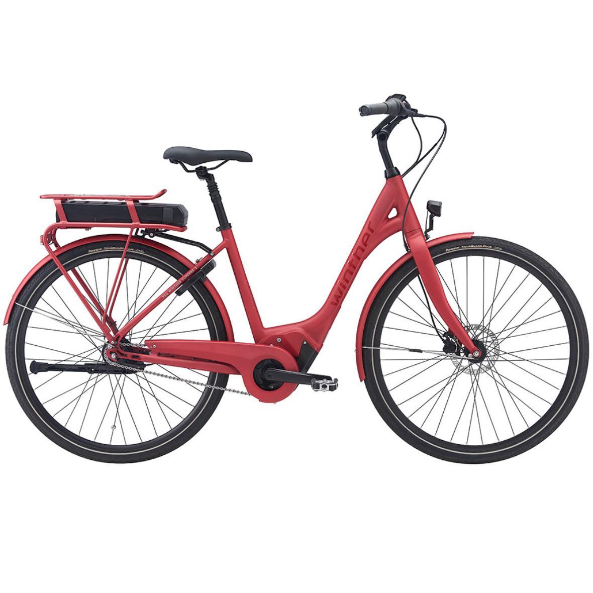 Winther Superbe 3 Elcykel, Röd matt - Sportproffsen.se