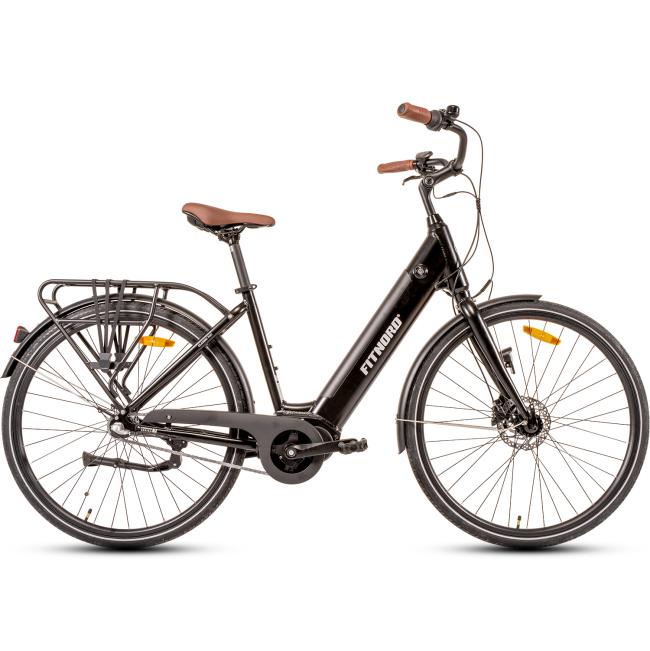 Fitnord Classic 300 Elcykel, svart (504 Wh batteri) - Sportproffsen.se